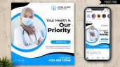 Medical Health Care Instagram Post PSD Template for Free - PsFiles