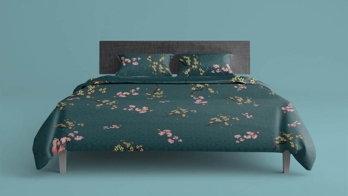 Free Bedding Mockup - PsFiles