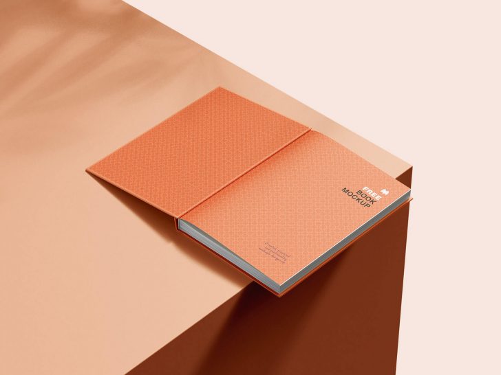 8 Free Hardcover A5 Book Mockup PSD sets - PsFiles - Free Photoshop Files