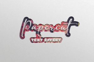 Free Free Papercut Text Effect PSD - Free Photoshop Files | PsFiles
