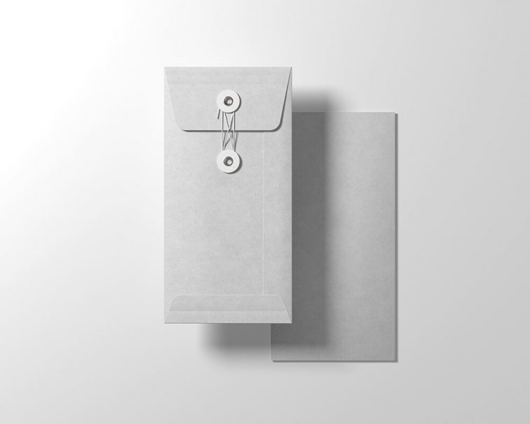 Free DL Size String Envelope Mockup PSD - PsFiles
