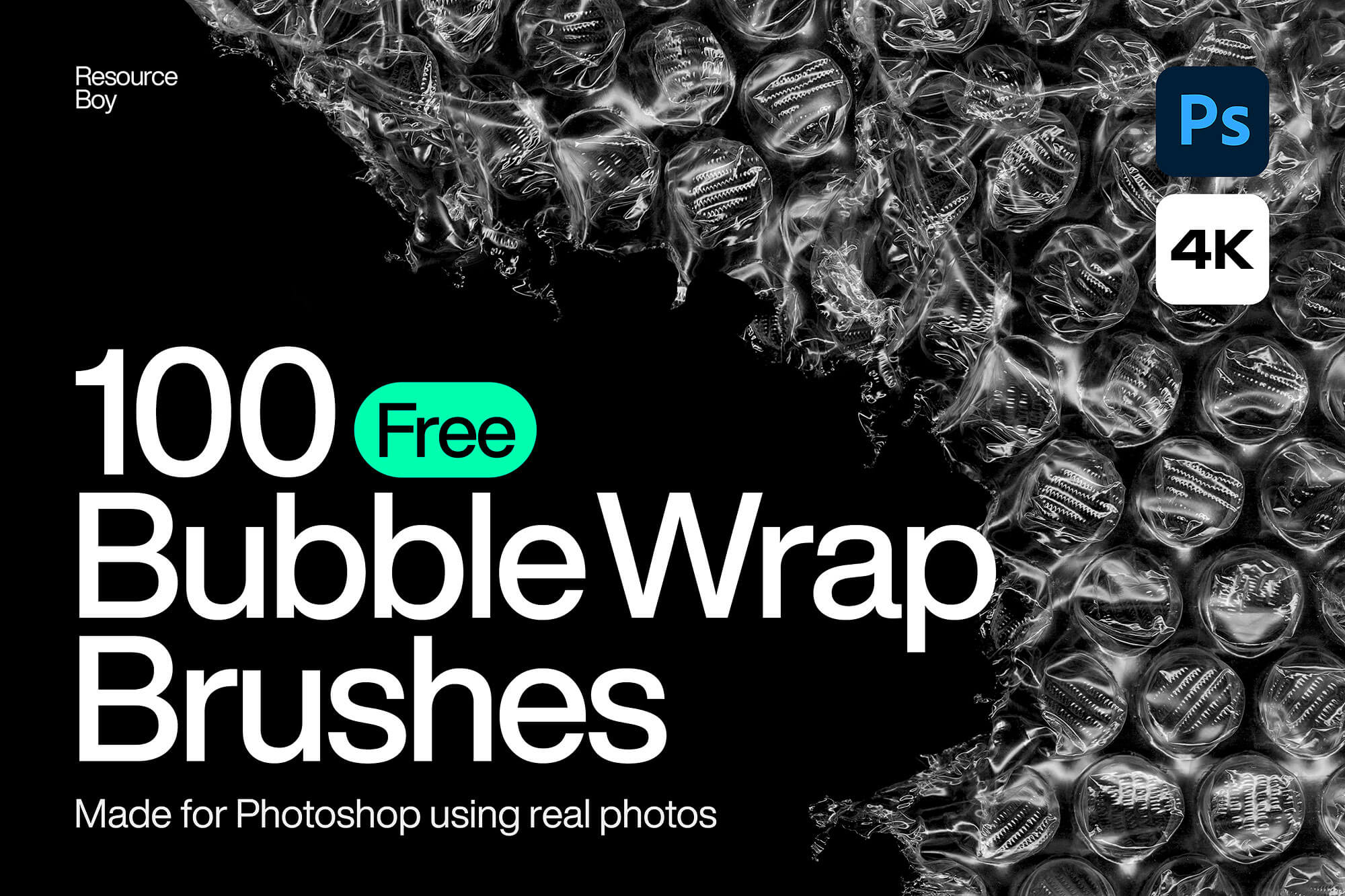 100 Bubble Wrap Free Photoshop Brushes - PsFiles