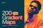 200 Free Photoshop Gradient Maps - PsFiles