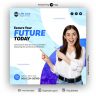 Free Insta Post Design Template PSD for Life Insurance Agency