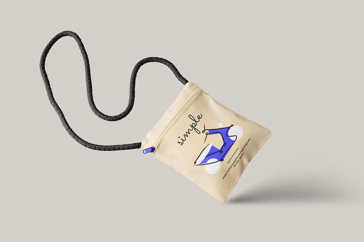 Free Linen Shoulder Handbag Mockup PSD - PsFiles