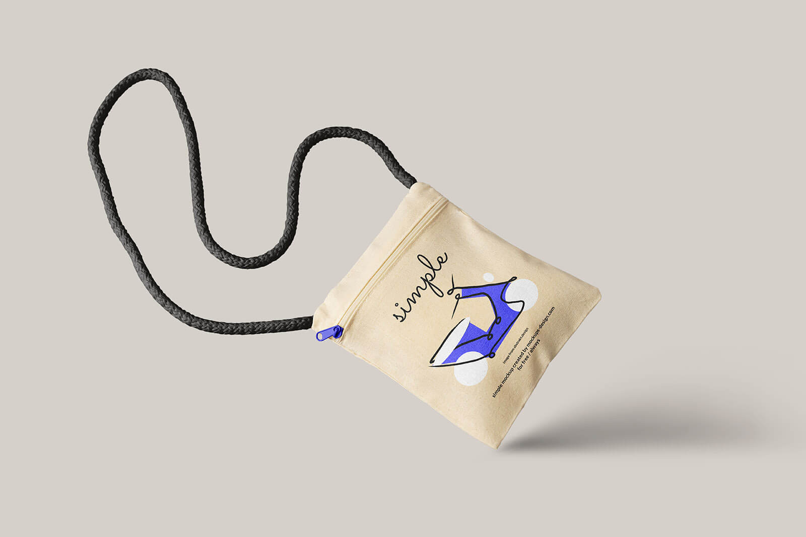 Free Linen Shoulder Handbag Mockup PSD - PsFiles