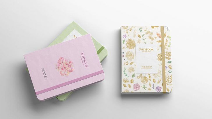 Free Diary Cover Free Mockup PSD - PsFiles