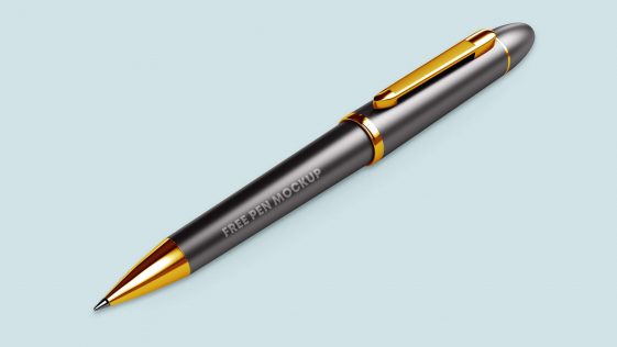 Free Parker Pen Package Mockup PSD - PsFiles