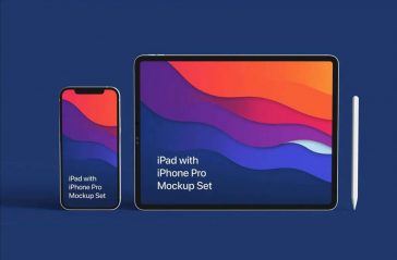 Free iPhone And iPad Mockup PSD set PSD - PsFiles