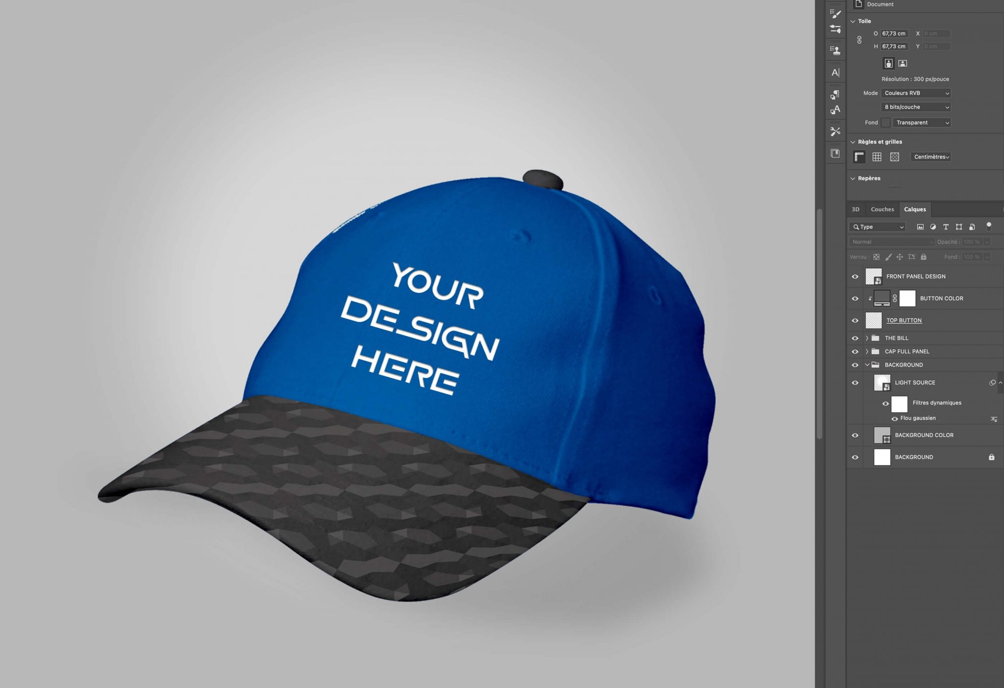 Simple Cap Mockup PSD Free - PsFiles