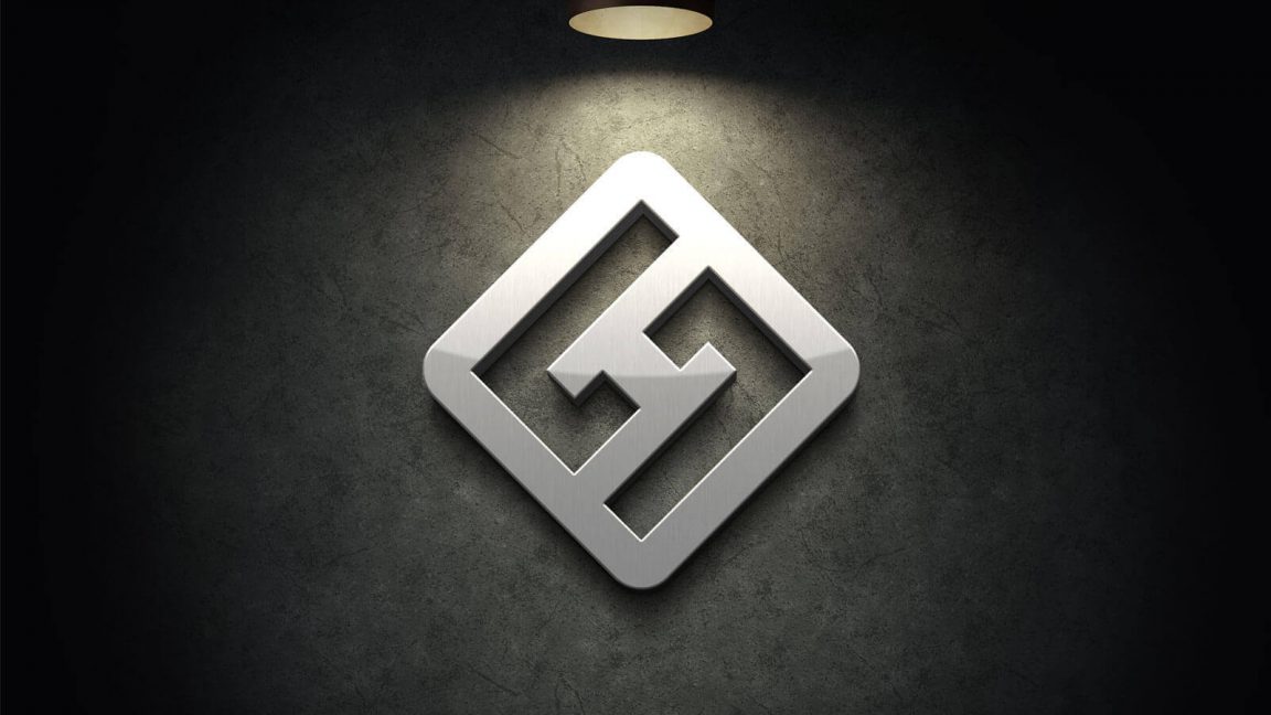 Free Logo On Wall Mockup PSD - PsFiles