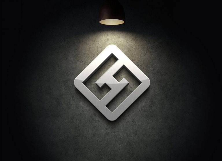 Free 3D Logo On The Wall Mockup PSD - PsFiles