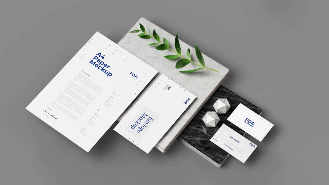 Free Resort Identity Branding Mockup PSD - PsFiles