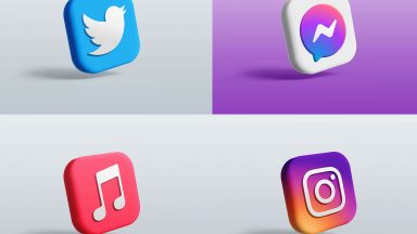 Free 3D Mobile App Logo Mockup PSD - PsFiles