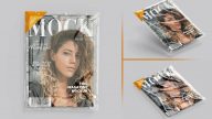 Clear Plastic Wrapped Magazine Cover Mockup for Free - PsFiles