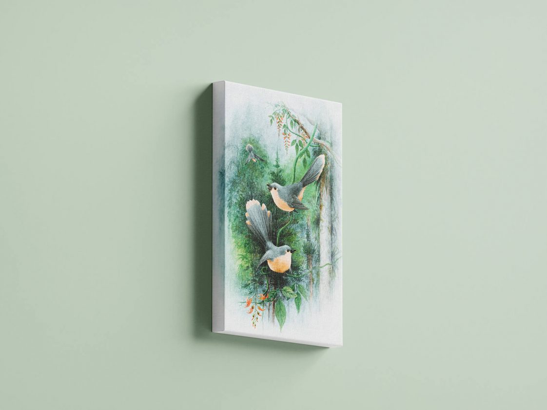 6 Free Canvas Mockup PSD set - PsFiles