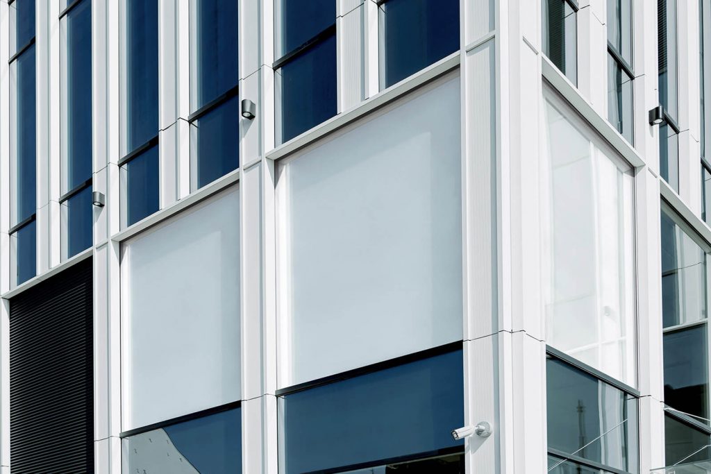 Free Building Glass Window Vinyl Sticker Sign Mockup PSD - PsFiles