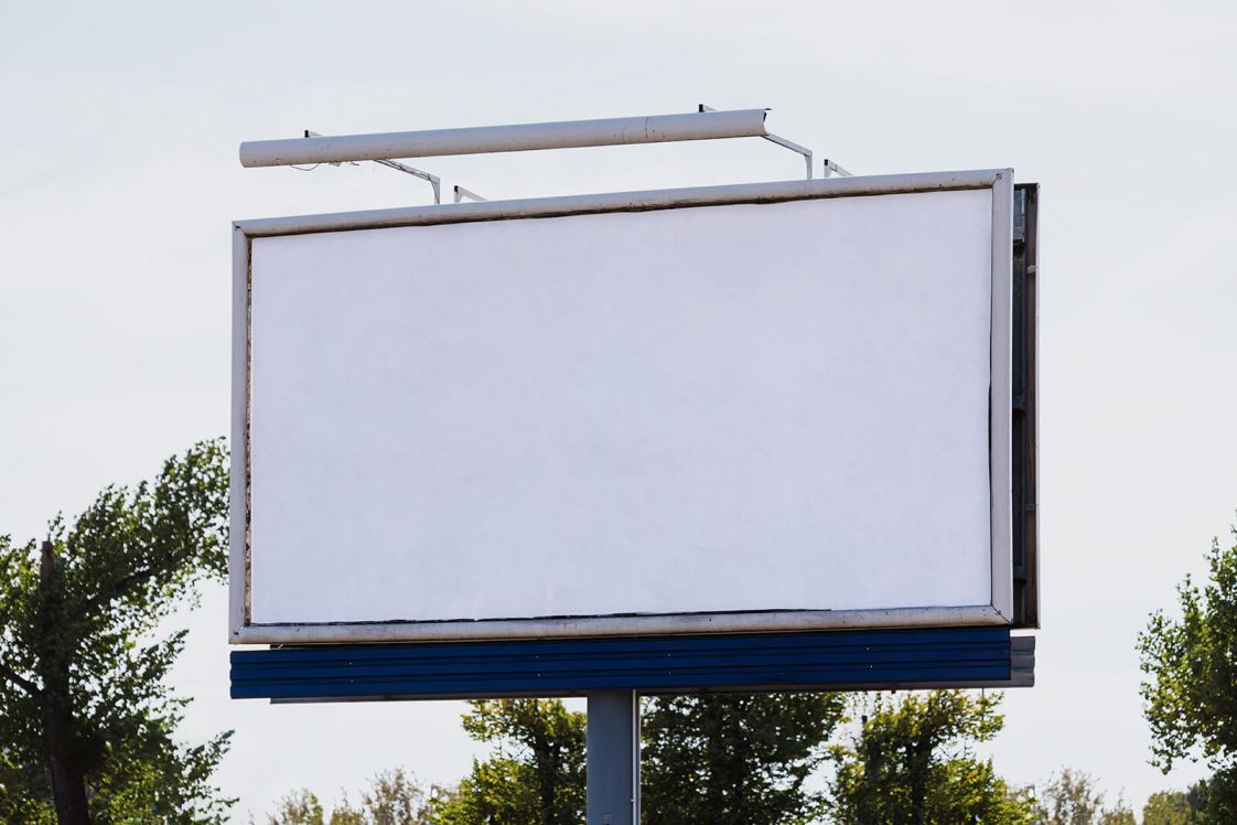 Simple Billboard Mockup free PSD - PsFiles