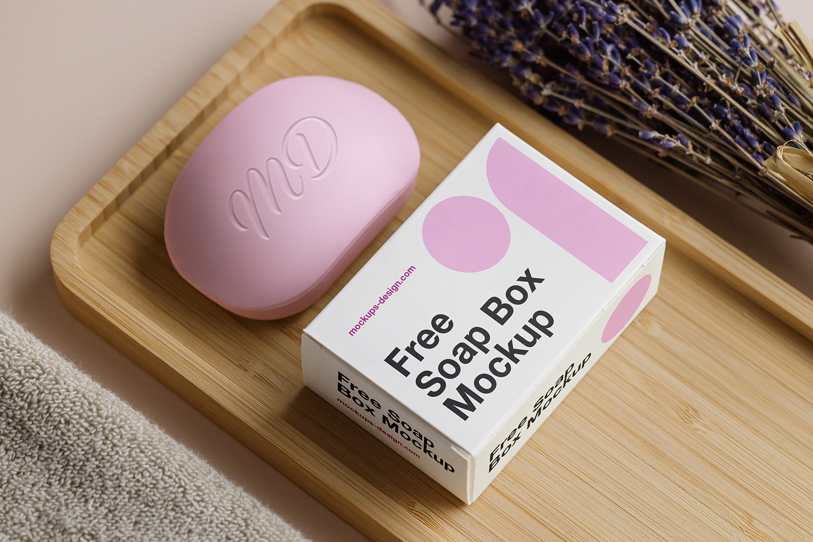 Soap Branding and Packaging Mockup free - PsFiles