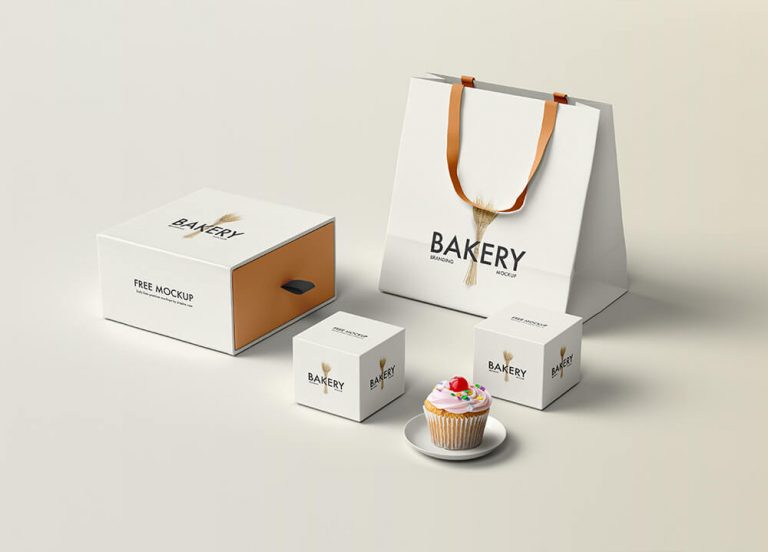 Free Bakery Branding Mockup PSD - PsFiles