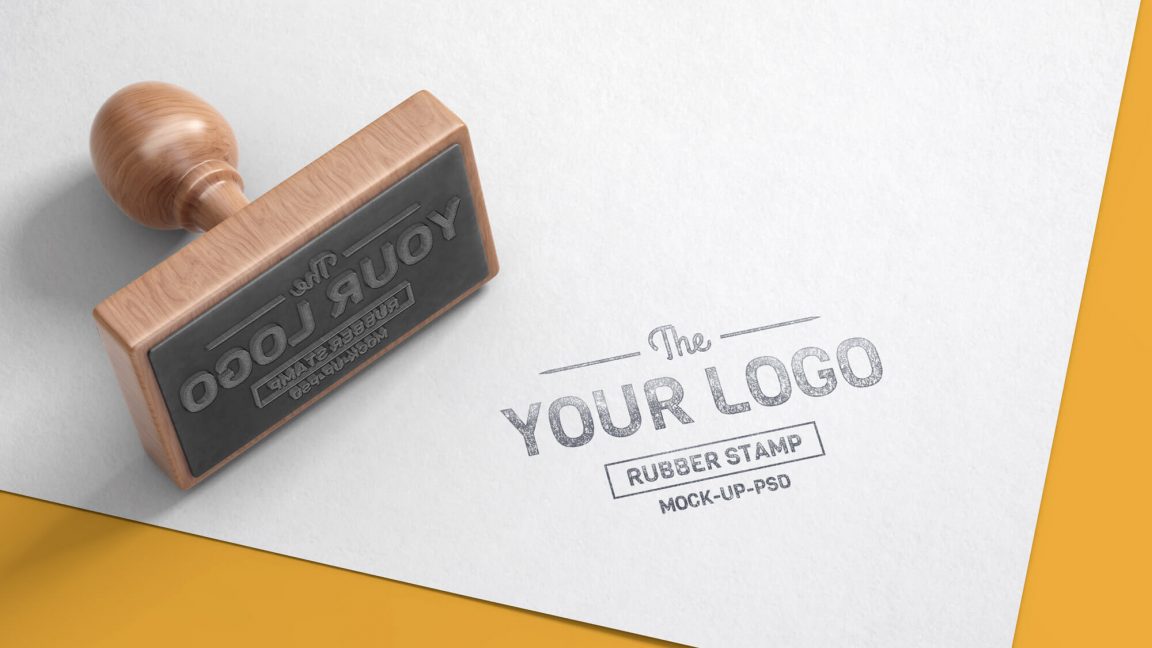 Corporate Round Stamp Mockup PSD - Free Mockups PSD | PsFiles