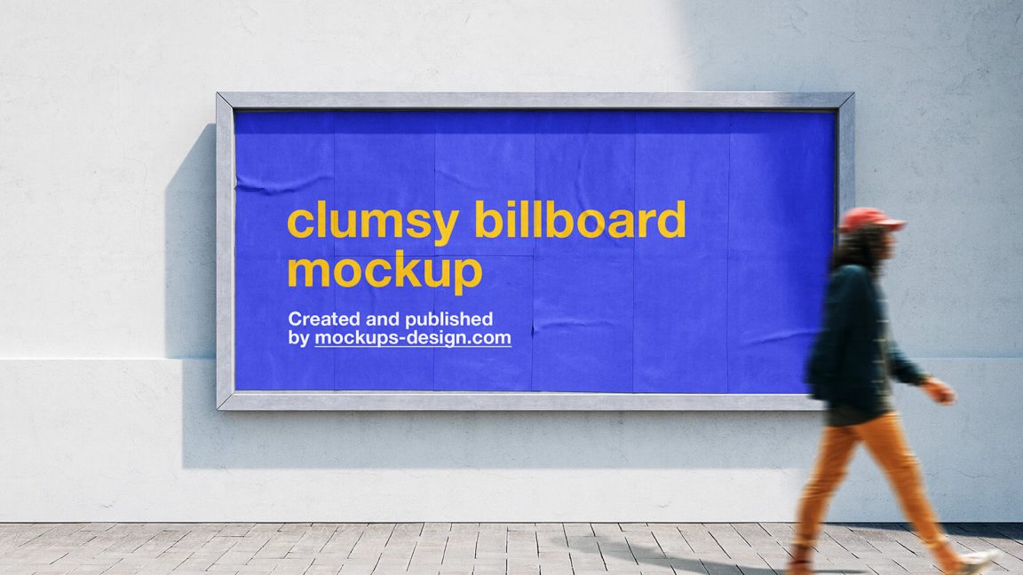 Free Spectacular Corner Billboard Outdoor Advertising Mockup PSD - PsFiles