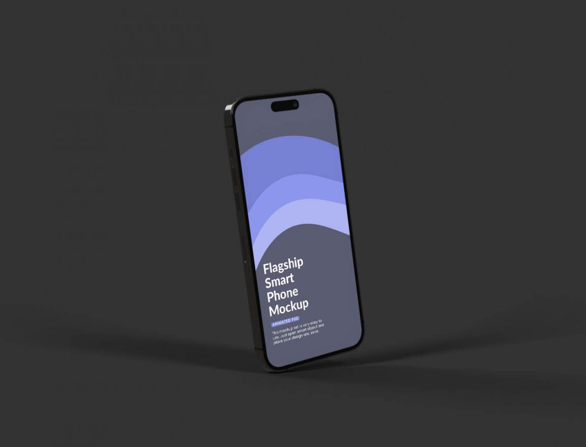 FREE Animated (PSD to GIF) iPhone 14 Pro Mockup - Limited Downloads ...