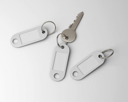 Free Room Key Tag Mockup PSD - PsFiles