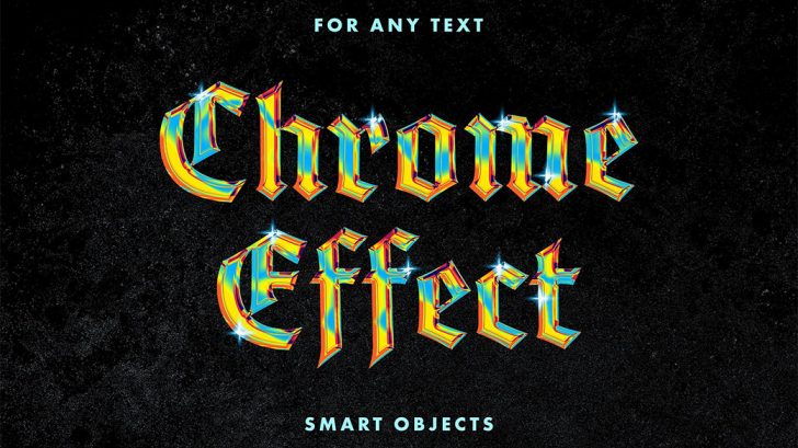 80s Chrome Free Photoshop Gradients .gdr file - PsFiles