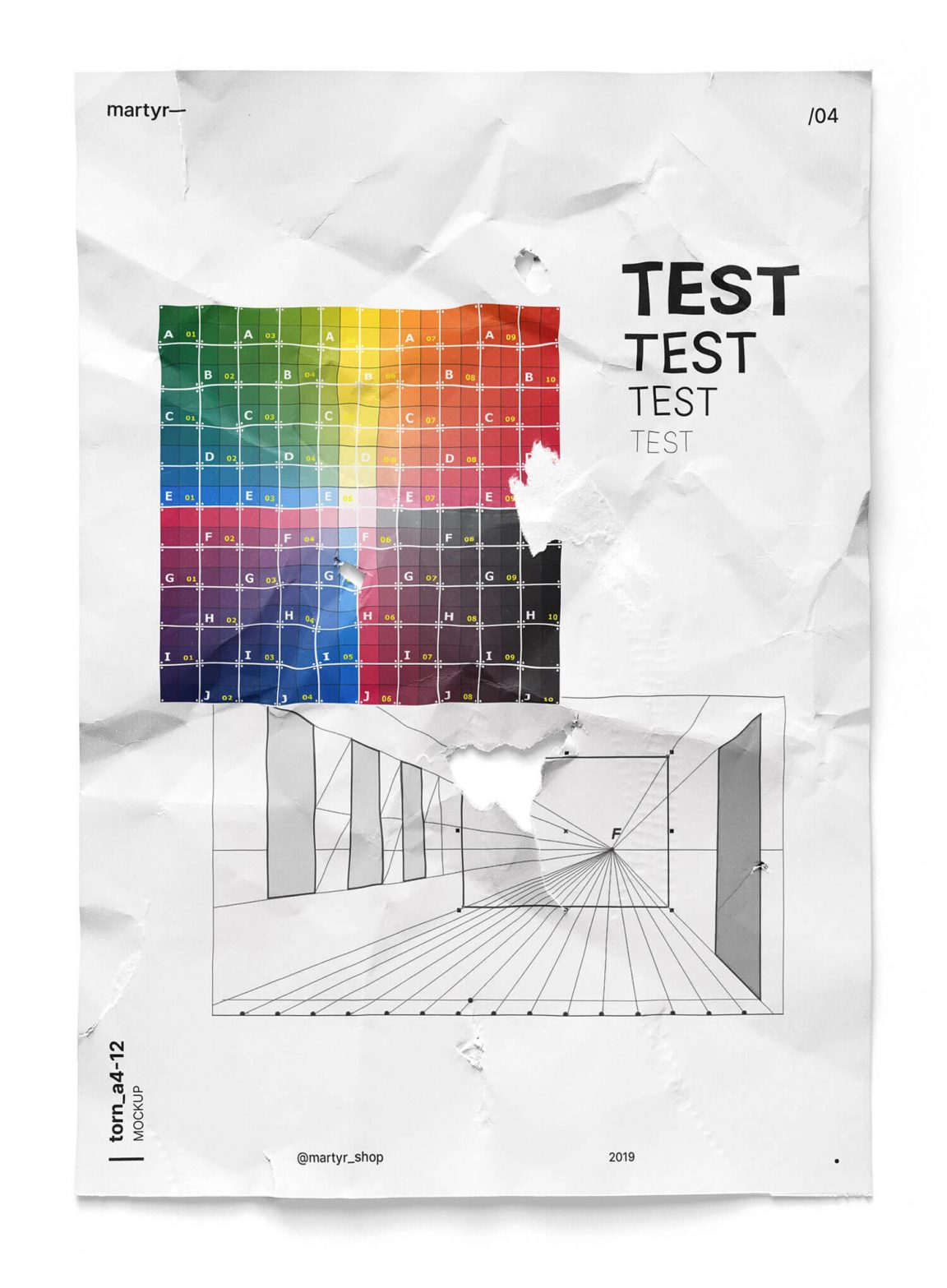 2 Free Torn Paper Mockups for Poster - PsFiles