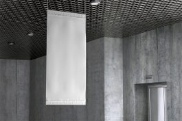Free Drop Down Hanging Banner Mockup PSD - PsFiles
