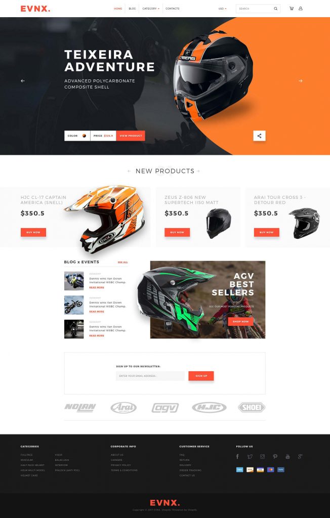 Free eCommerce Website PSD Template Download - PsFiles