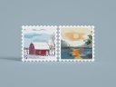 Free Postage Stamp Mockup PSD - PsFiles