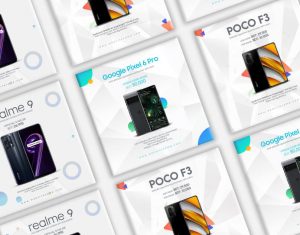 Free Mobile Smartphone Sale Ads Post PSD Templates - PsFiles