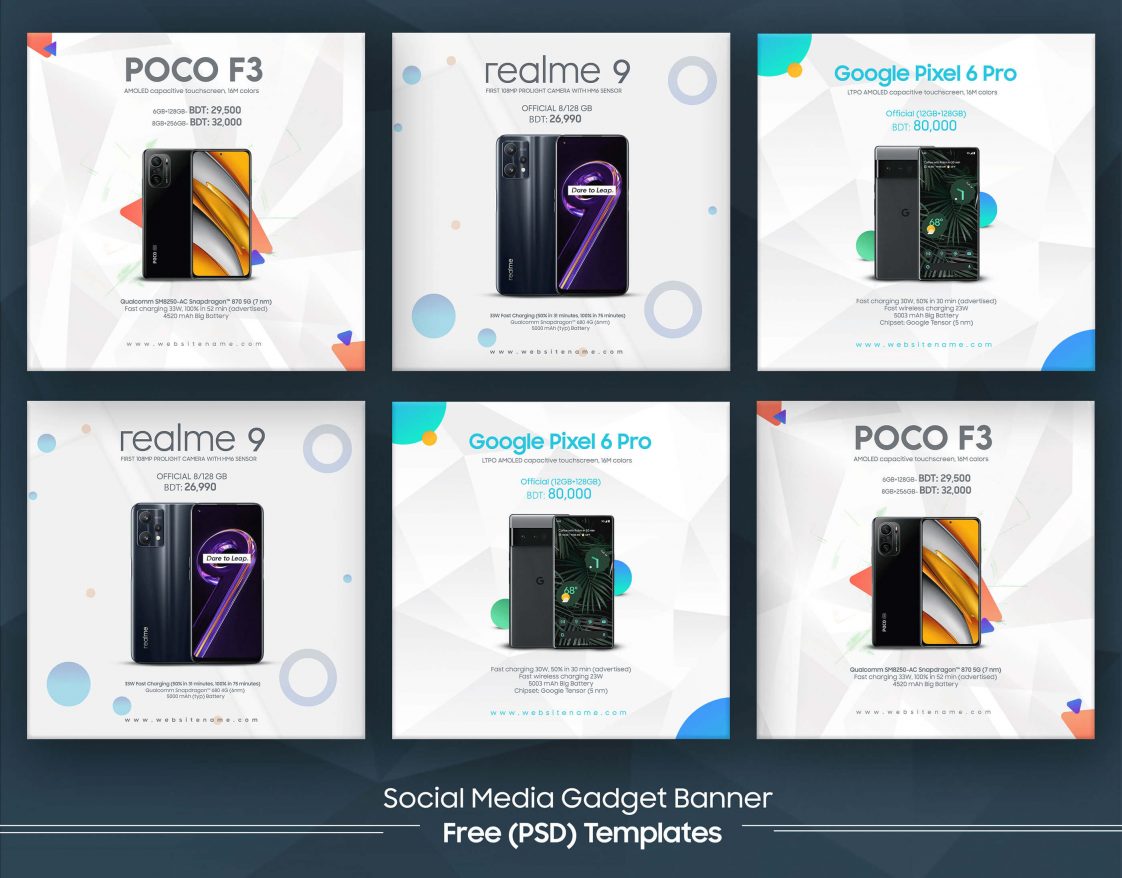 Free Mobile Smartphone Sale Ads Post PSD Templates - PsFiles