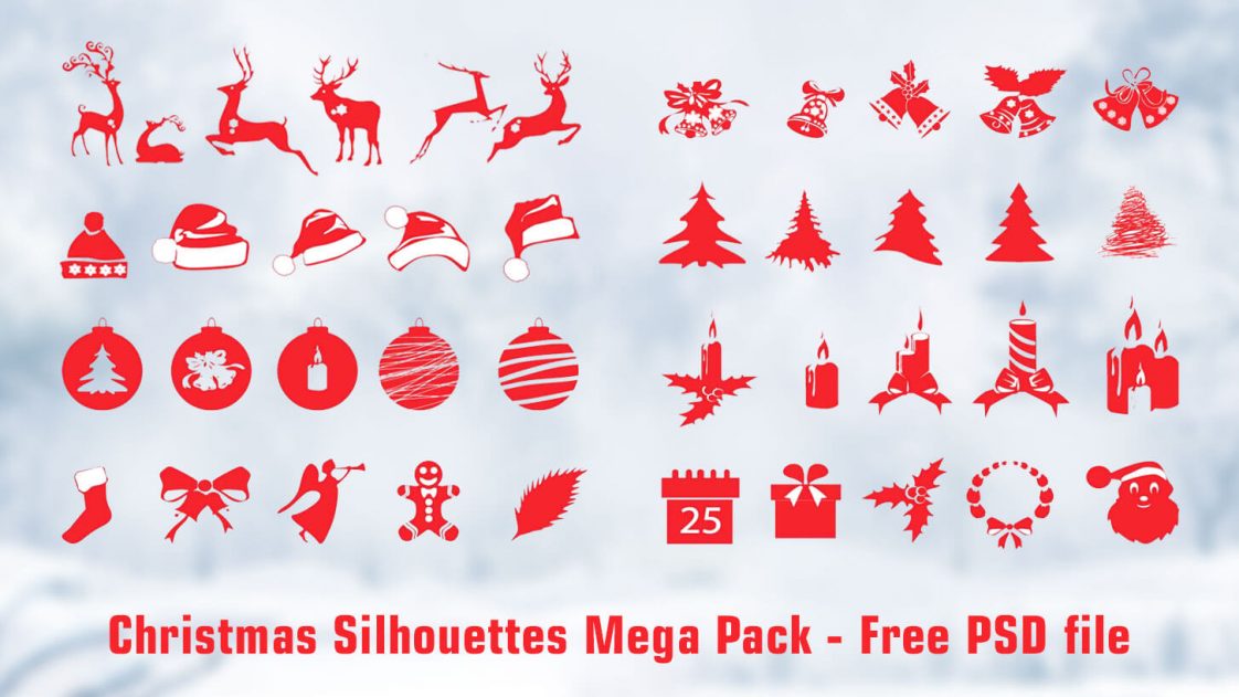 Free 52 New Tree Photoshop Custom Shapes Files - Silhouettes - PsFiles