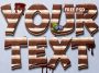 Free Chocolate Cake Photoshop Text Effect Mockup PSD file - PsFiles