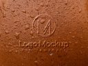 Embossed Leather Logo Mockup Free PSD - PsFiles
