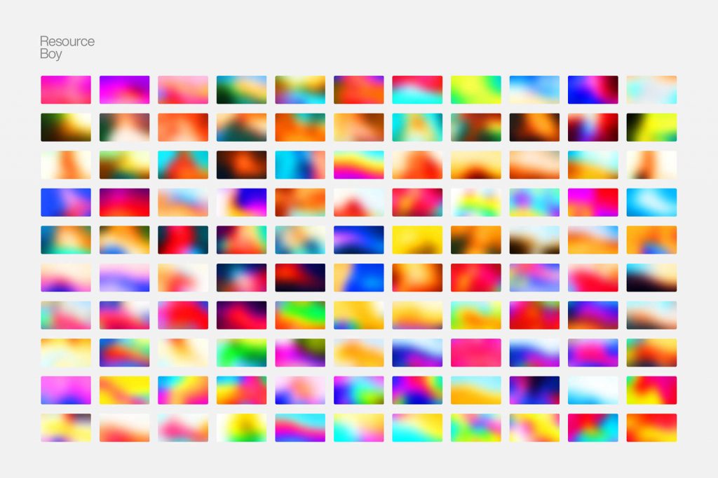 Free 1000 Vibrant Gradient Color Backgrounds Vol. 02 Download - PsFiles