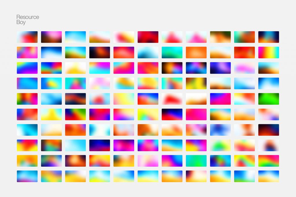 Free 1000 Vibrant Gradient Color Backgrounds Vol. 02 Download - PsFiles