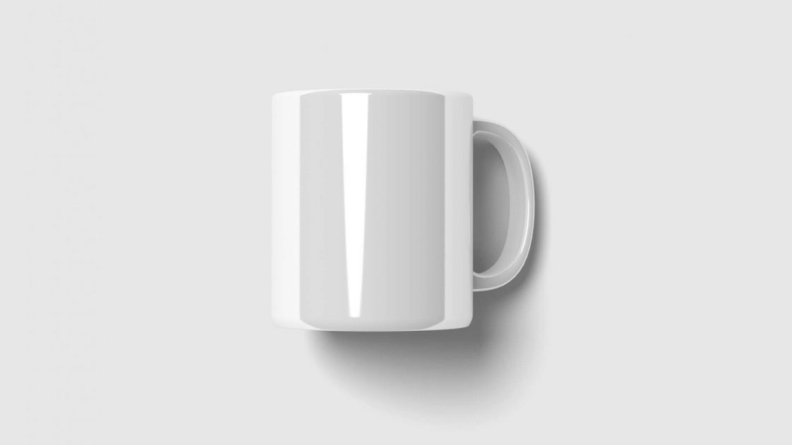 Free 4 Angles Mug Mockup - PsFiles