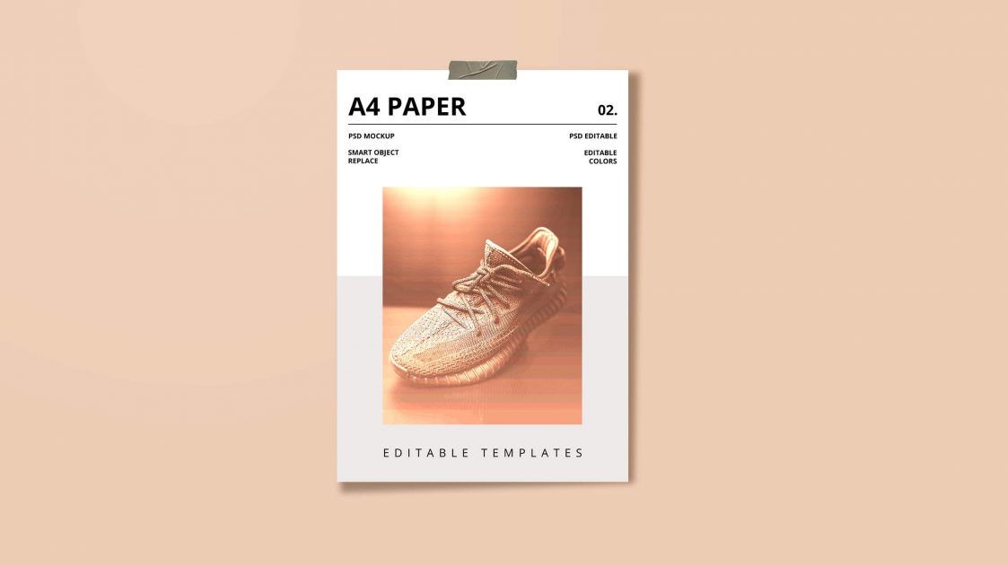 Free Folded Papers Mockup PSD - PsFiles
