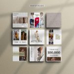 Free Simple and Elegant Instagram Post Template | Autumn - PsFiles