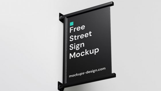 Free Metal Box Logo Signage Mockup PSD - PsFiles