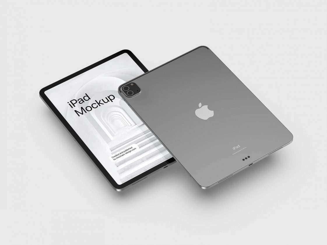 Free iPad Mockup PSD set for Ebook Publishers PSD - PsFiles