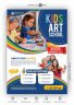 Kids Art School Admission Open Flyer PSD Template Free - PsFiles