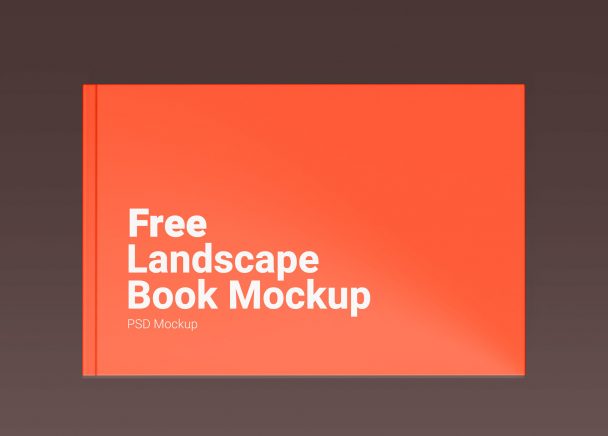 Free PSD Wedding Album Landscape Book Mockups Free PSD Set - PsFiles