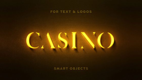 Free 3D Ice Neon Logo Mockup PSD - PsFiles