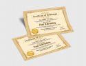 Free Ordination Certificate Design PSD Template - PsFiles