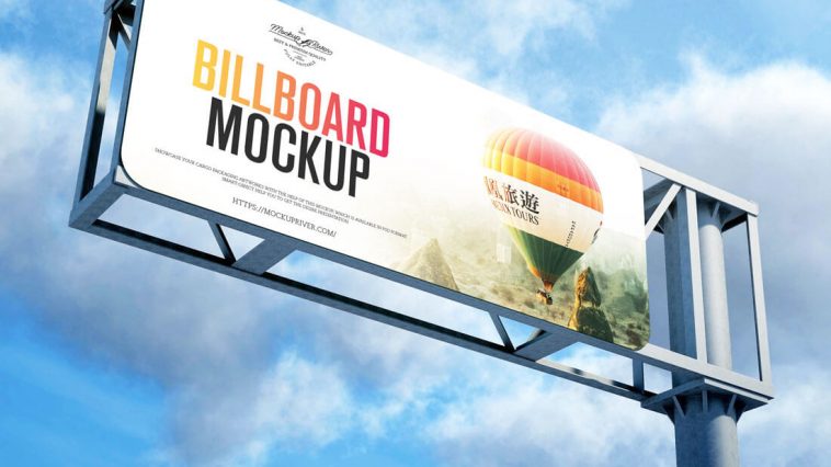 Free Apocalypse Building Billboard Sign Mockup PSD - PsFiles